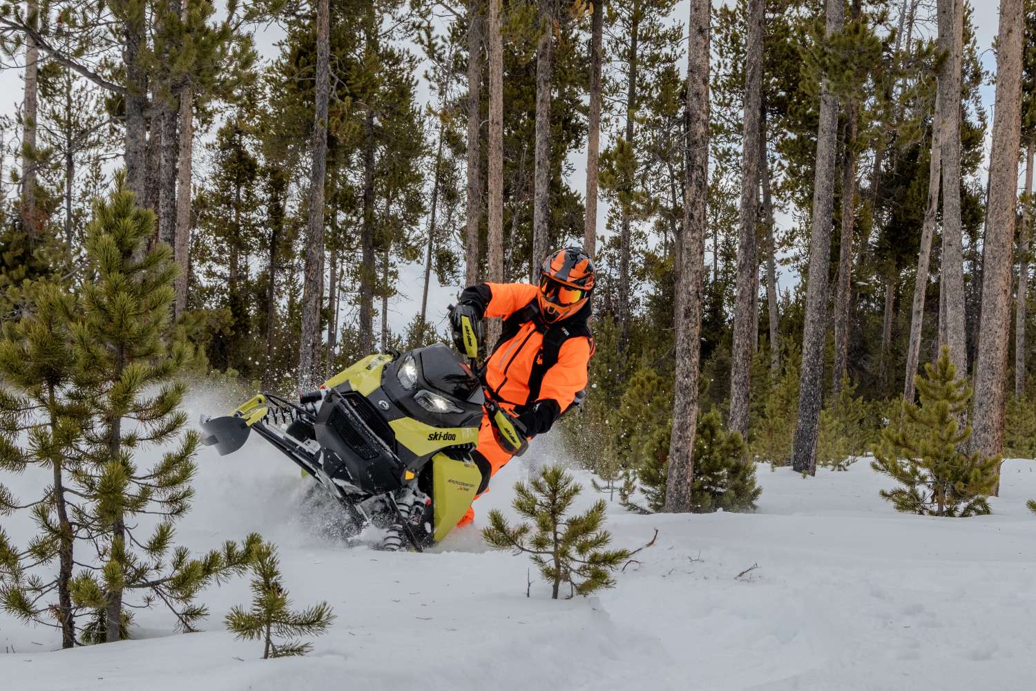 Ski-Doo Backcountry XRS 850 E-TEC Turbo R 2025 - Test Ride - Snowmobile ...