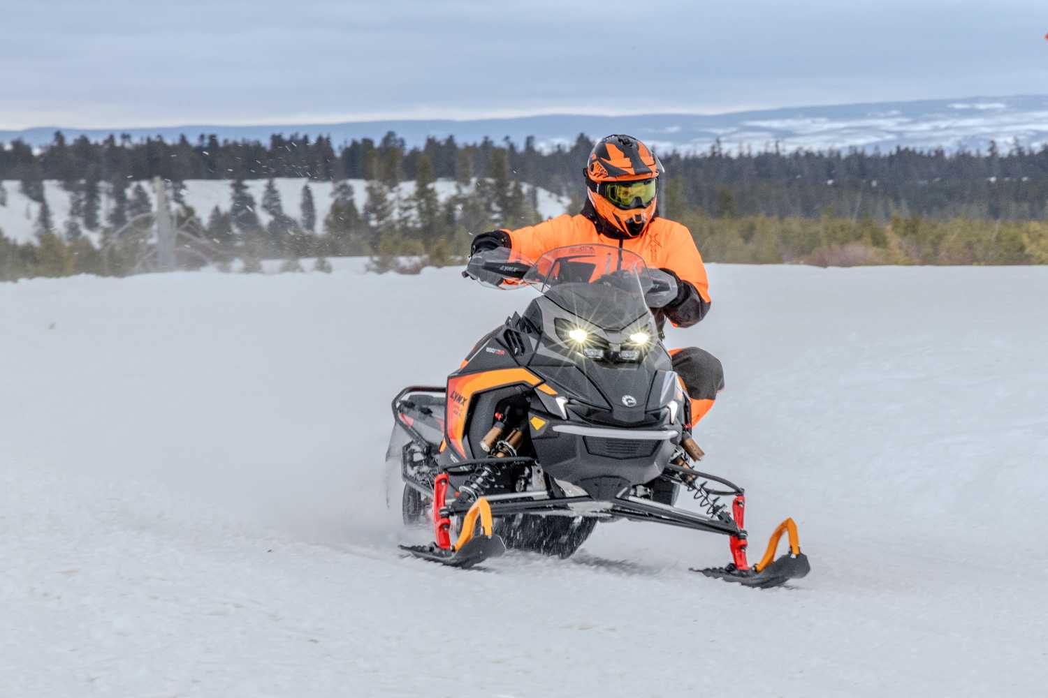 LYNX RAVE GLS 850 E-TEC Turbo R 2025 Test - Snowmobile Passion